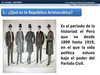 República aristocrática | PPTX