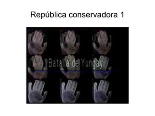República conservadora (1831 1861) | PPTX