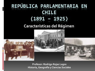 República parlamentaria | PPTX
