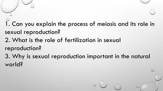 Grade 7 science quarter 2 Reproduction ppt | PPTX