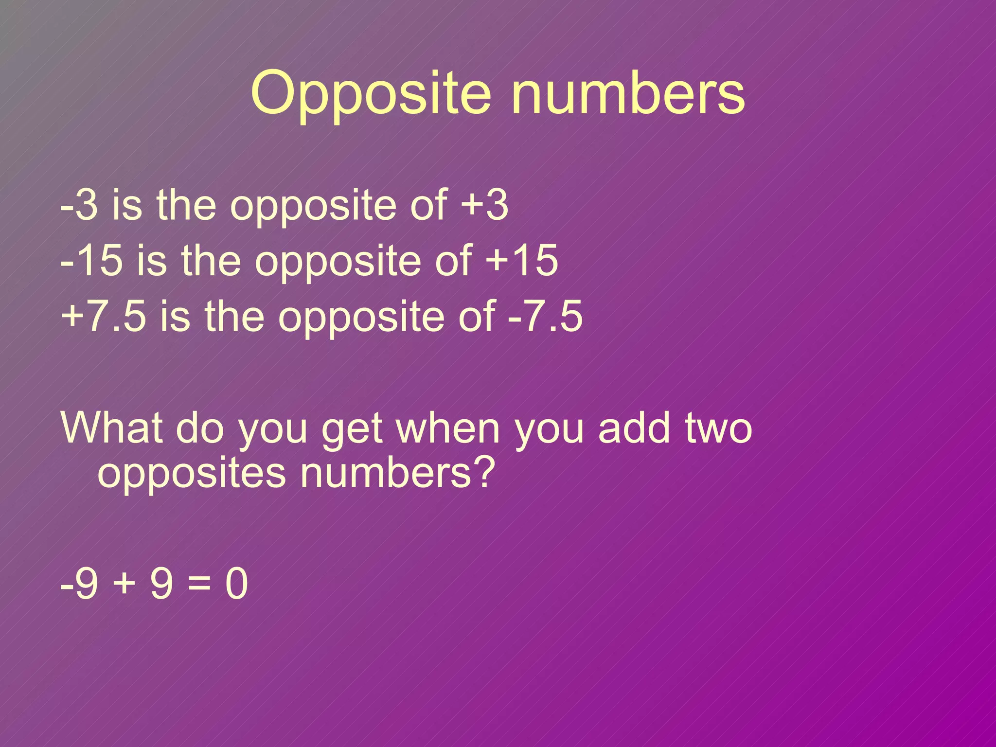 Repeat Terminate Number | PPT