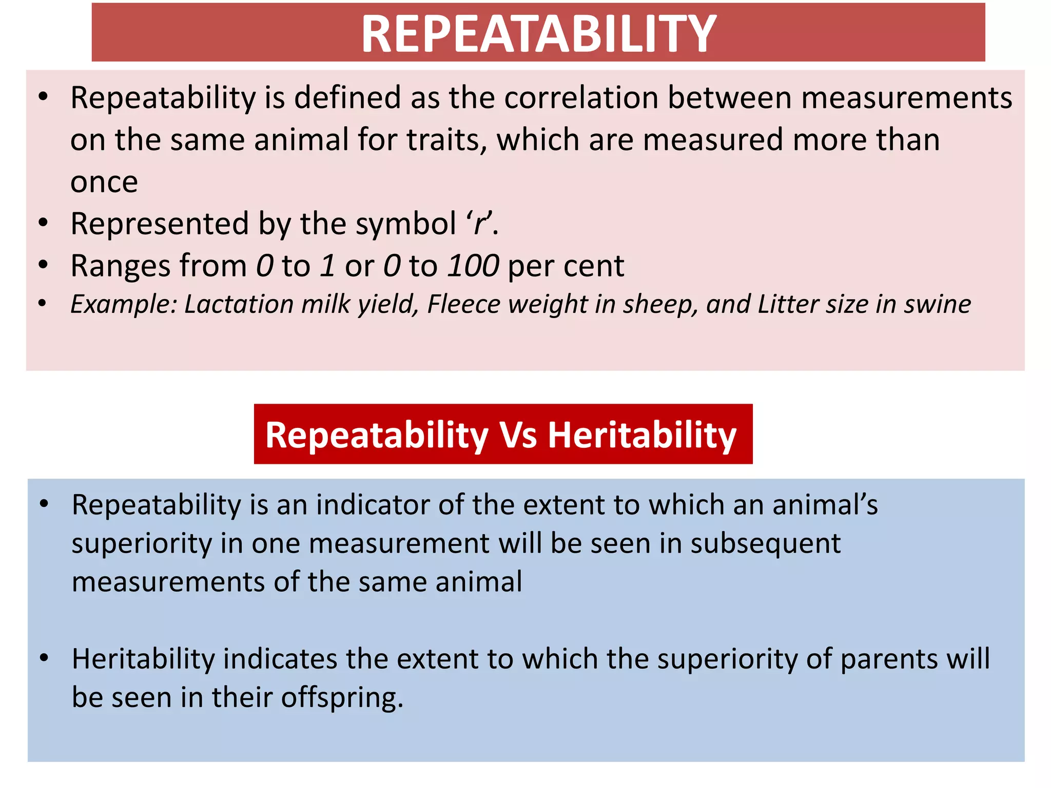 Repeatability | PPTX