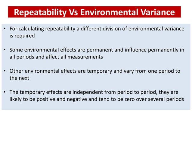 Repeatability | PPTX