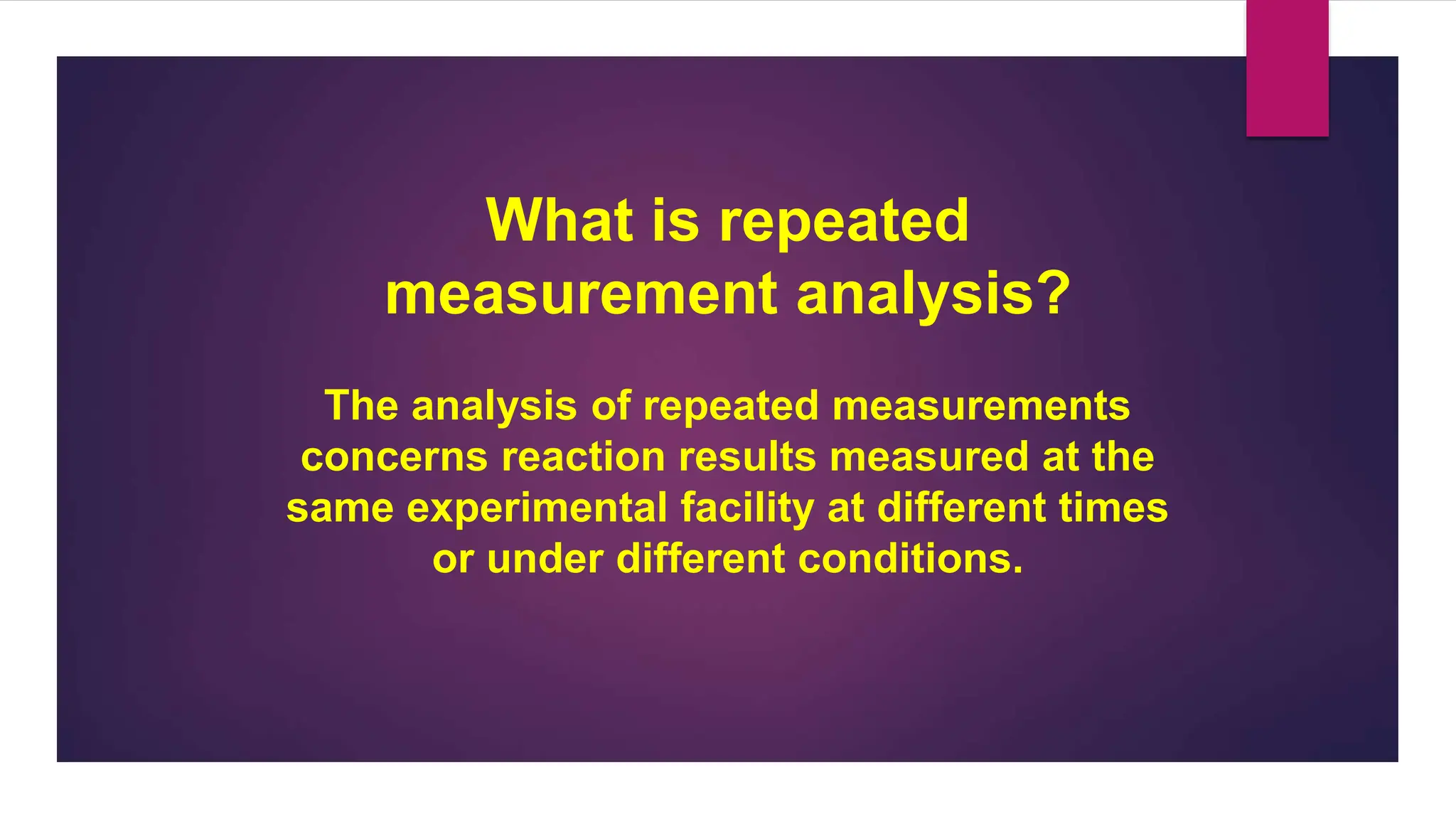 Repeated-measures ANALYSIS OF VARIANCE. Baisal Arshyn.pptx