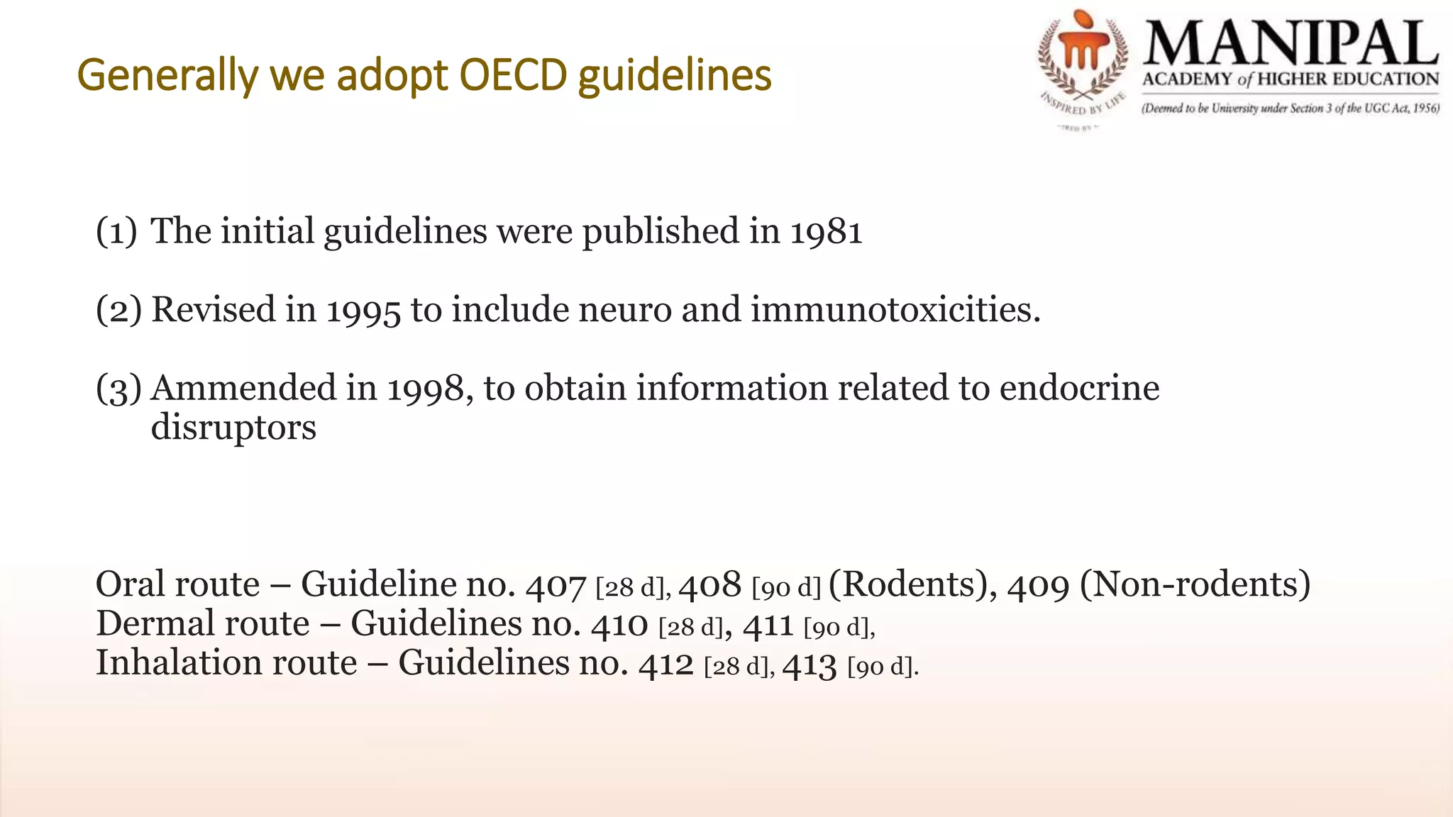 Repeated dose toxicity study | PPSX