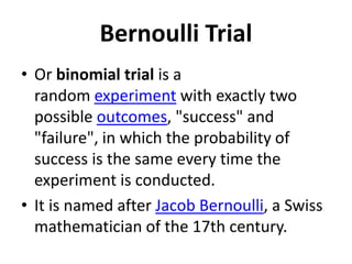 Repeated Trials Probability | PPTX