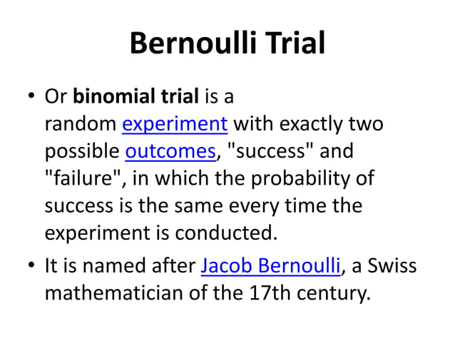 Repeated Trials Probability | PPTX | Standardized Testing | Educational ...