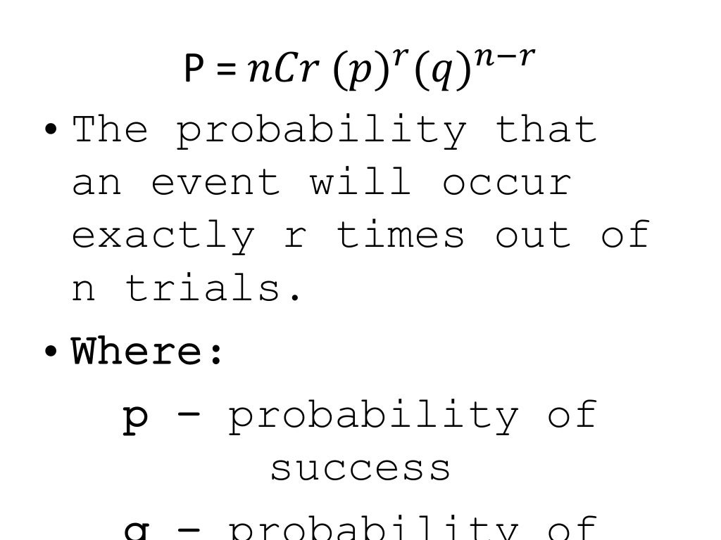 Repeated Trials Probability