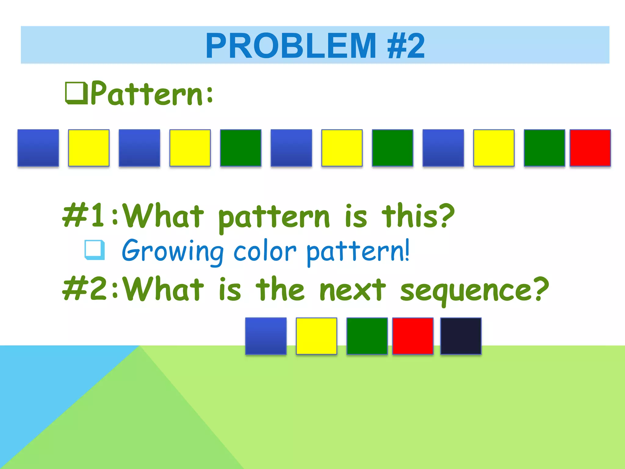 Repeating and growing patterns | PPTX