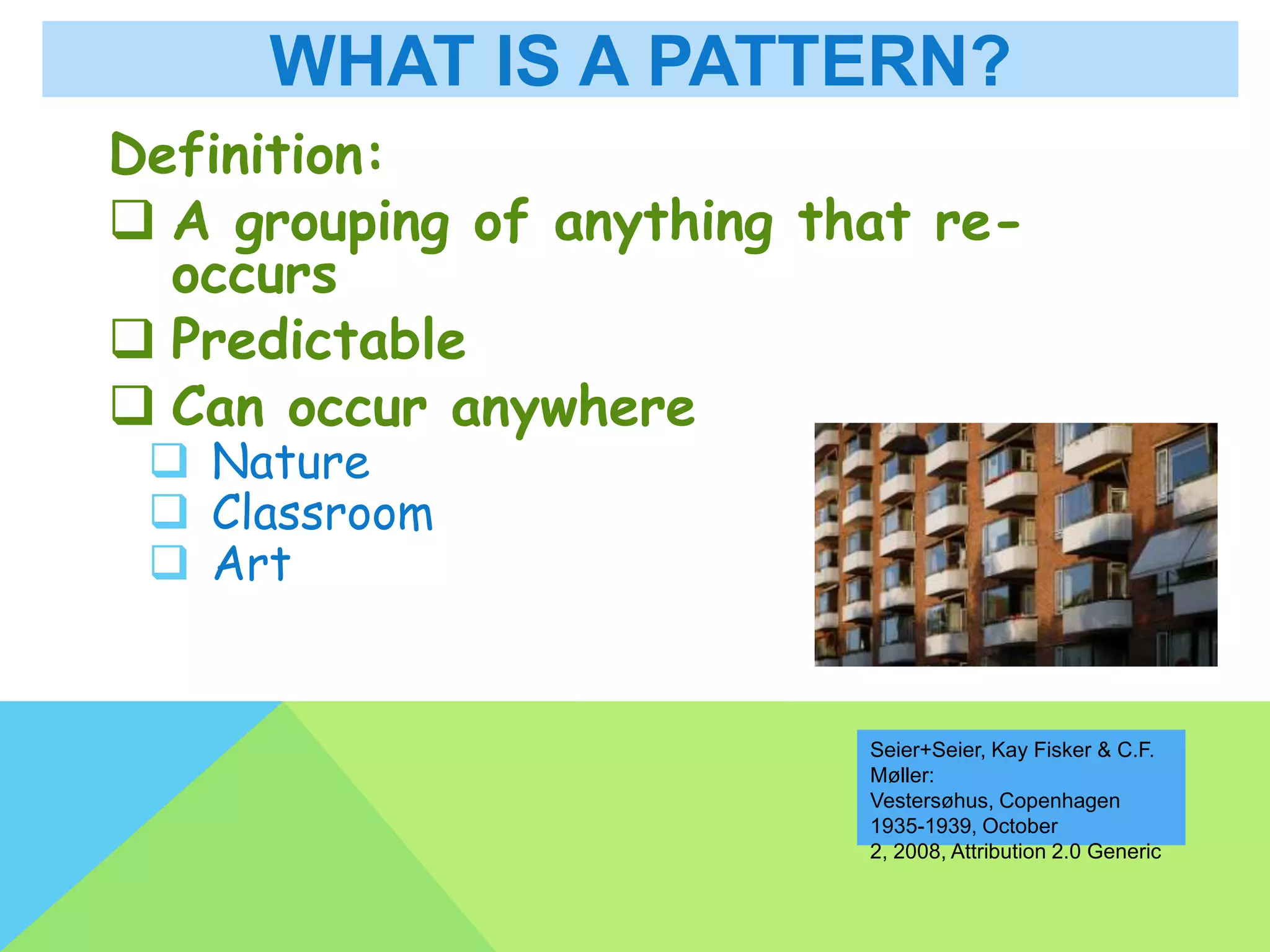 Repeating and growing patterns | PPTX