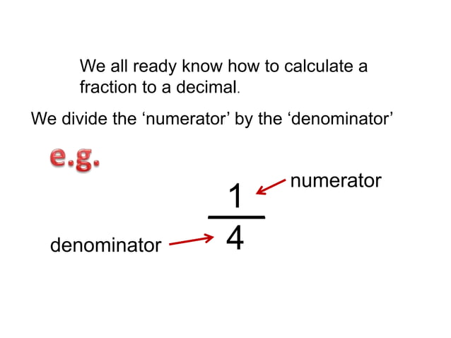 Repeating decimal to fraction 1 | PPTX