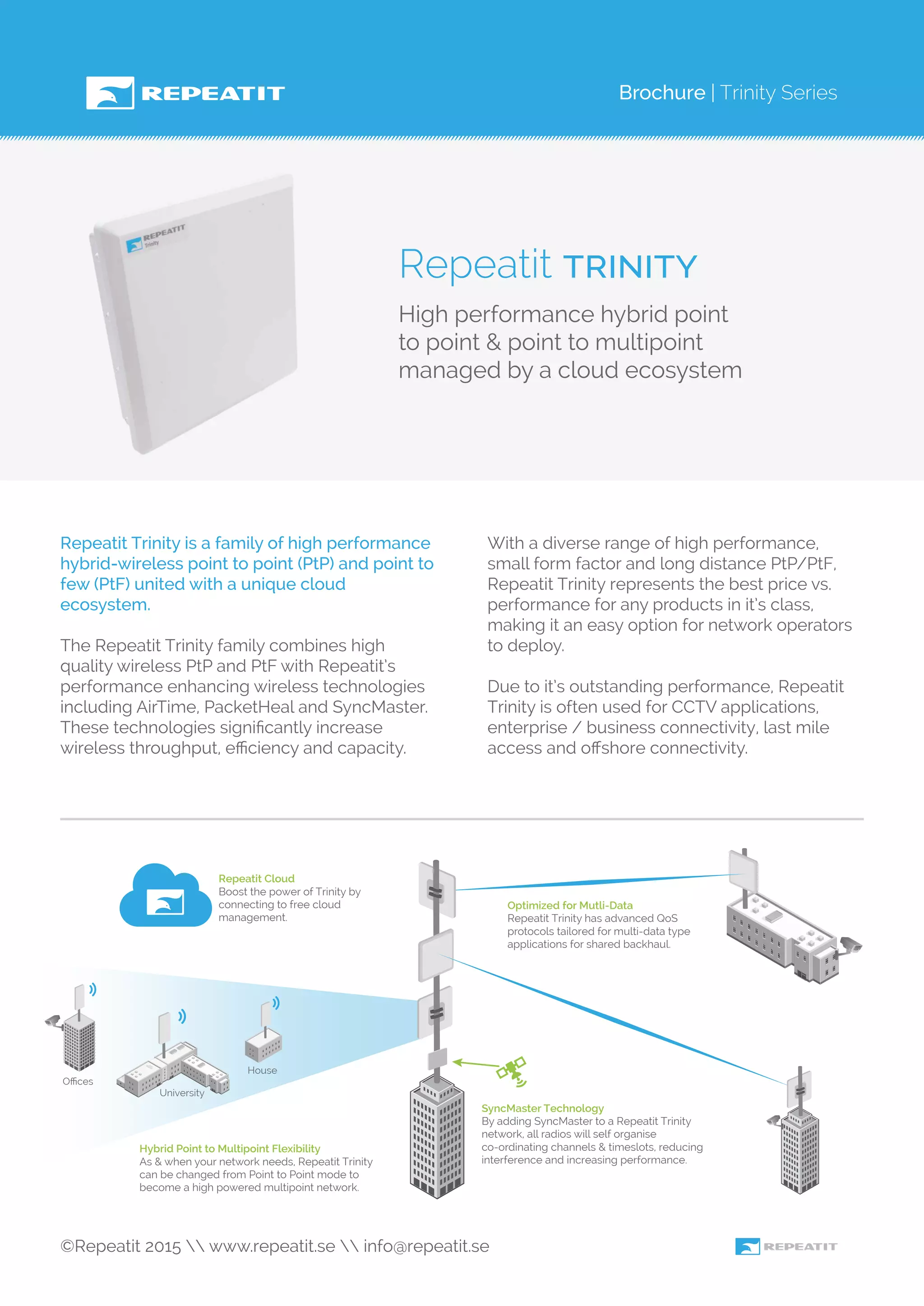 Repeatit Trinity Brochure | PDF