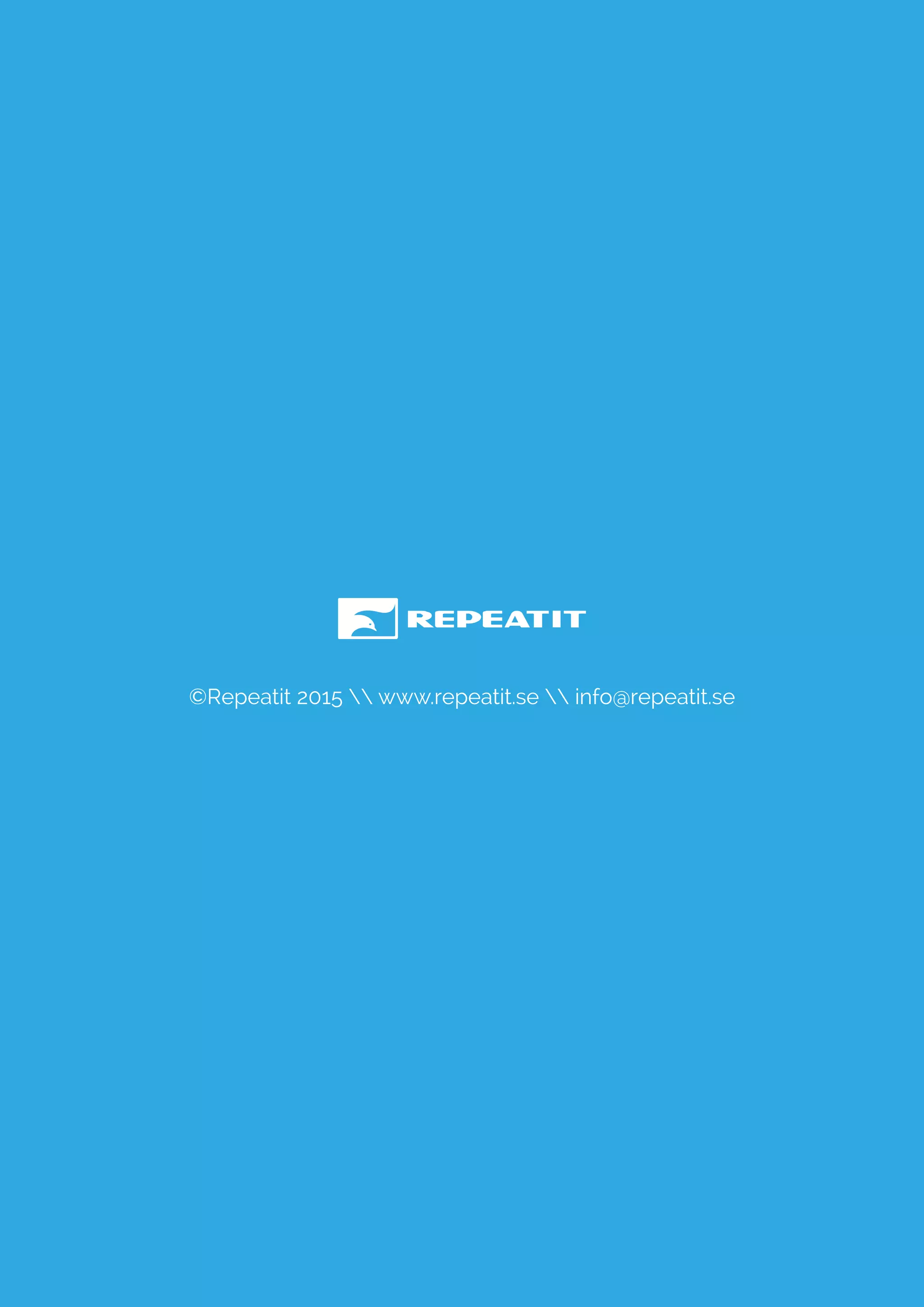 Repeatit Trinity Brochure | PDF