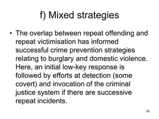 Repeat offenders presentation | PDF