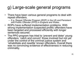 Repeat offenders presentation | PPT