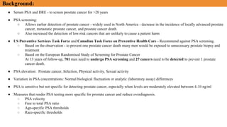 Repeat PSA testing | PPT