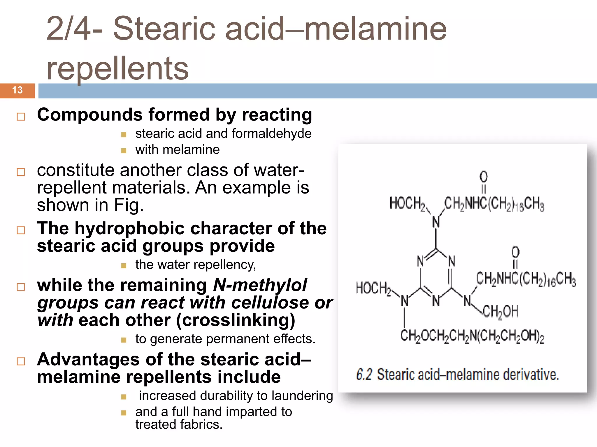 Repellent finishes oil and water | PPTX