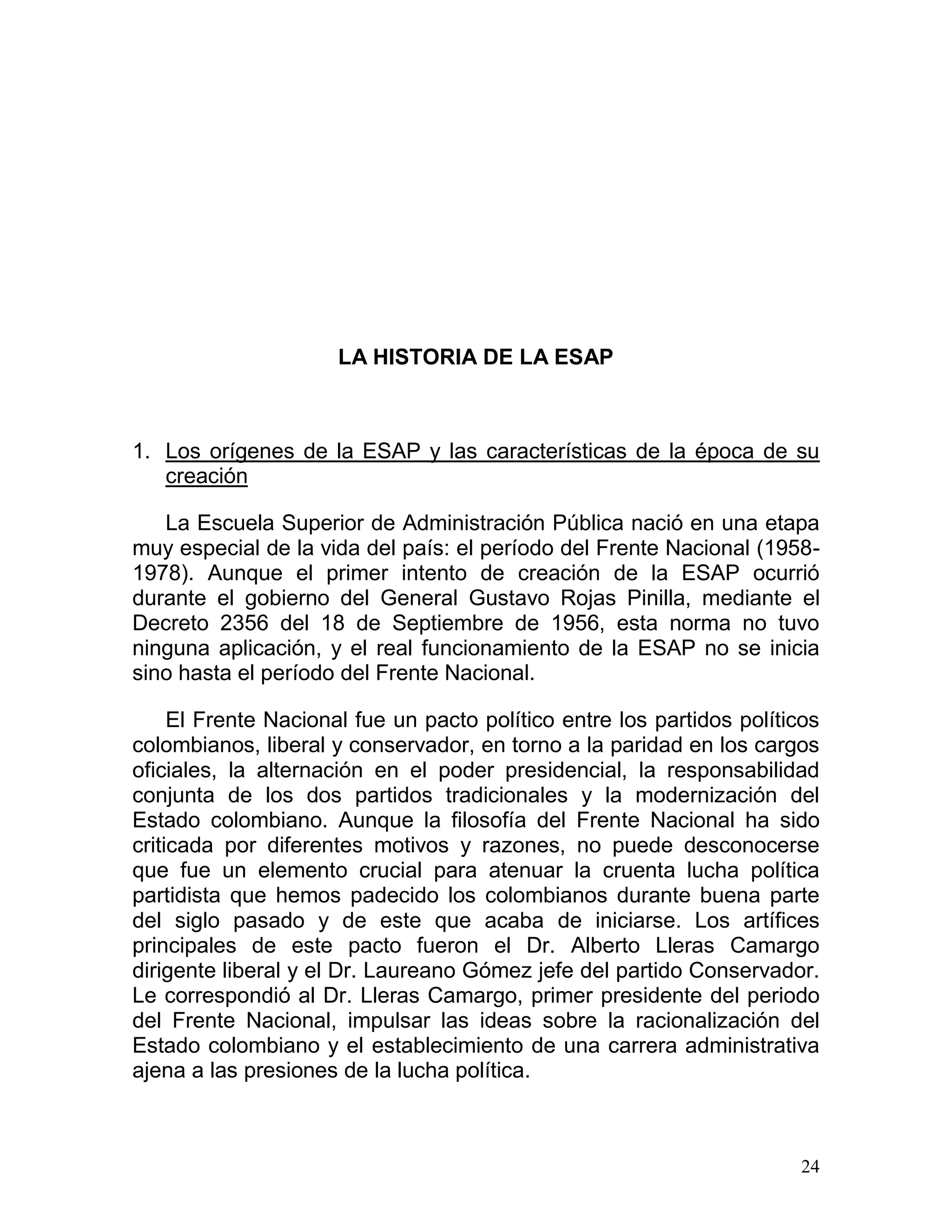 Repensando la esap historia de la esap agusto alvarez | PDF | Descarga ...