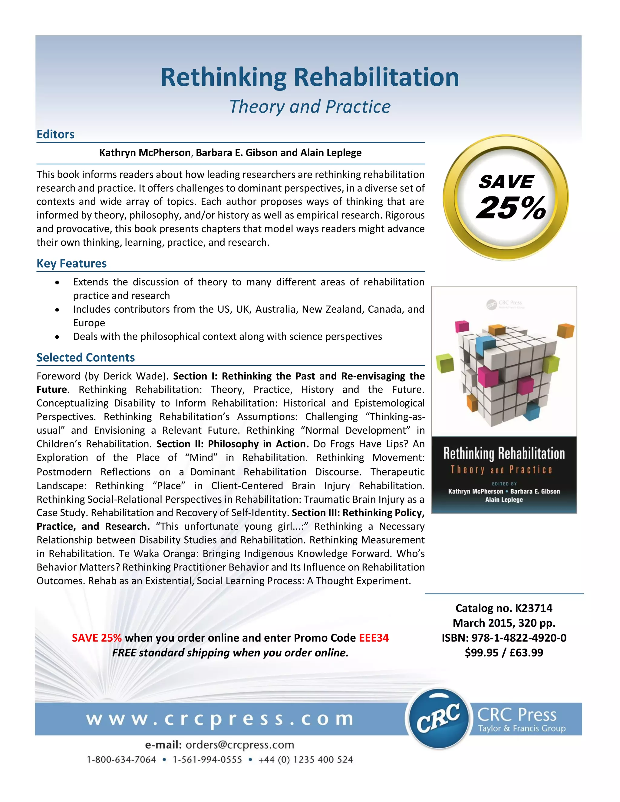 Repensando reabilitação | PDF