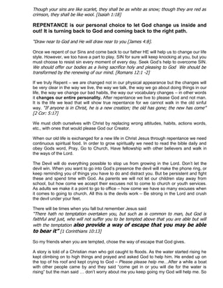 Repentance | DOC | Christianity | Religion & Spirituality