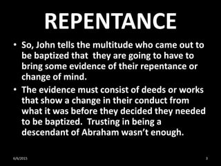 Repentance | PPTX