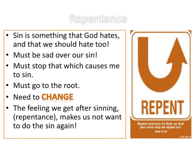 Repentance and Confession | PPTX | Christianity | Religion & Spirituality