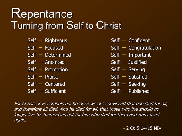 Repentance Bible Study.ppt