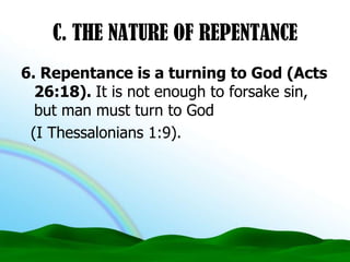 Repentance Lesson Four | PPTX