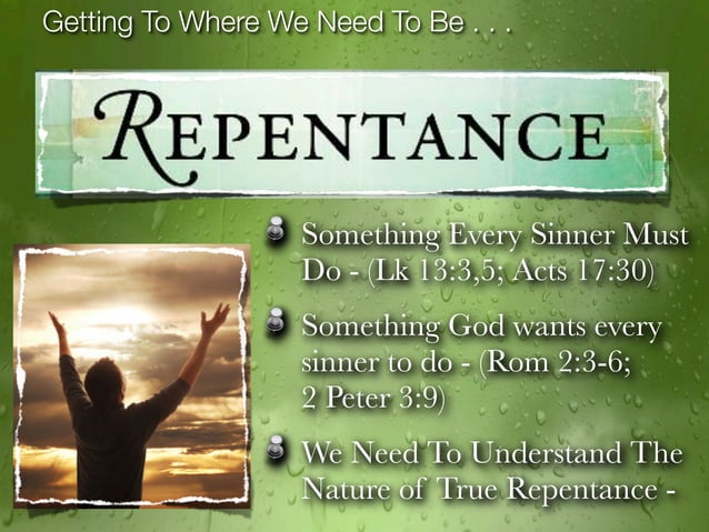 Repentance The Path To God | PDF