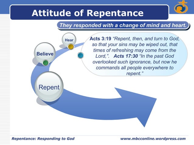 Repentance: Responding To God | PPT