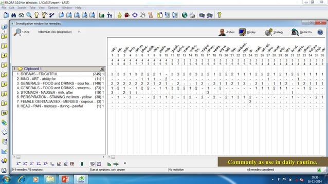 Repertorisation & different method of homoeopathic repertorisation ...