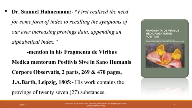 Repertorisation & different method of homoeopathic repertorisation ...