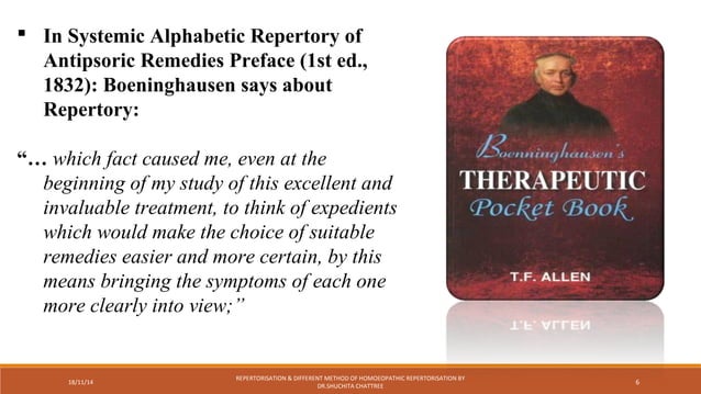 Repertorisation & different method of homoeopathic repertorisation ...
