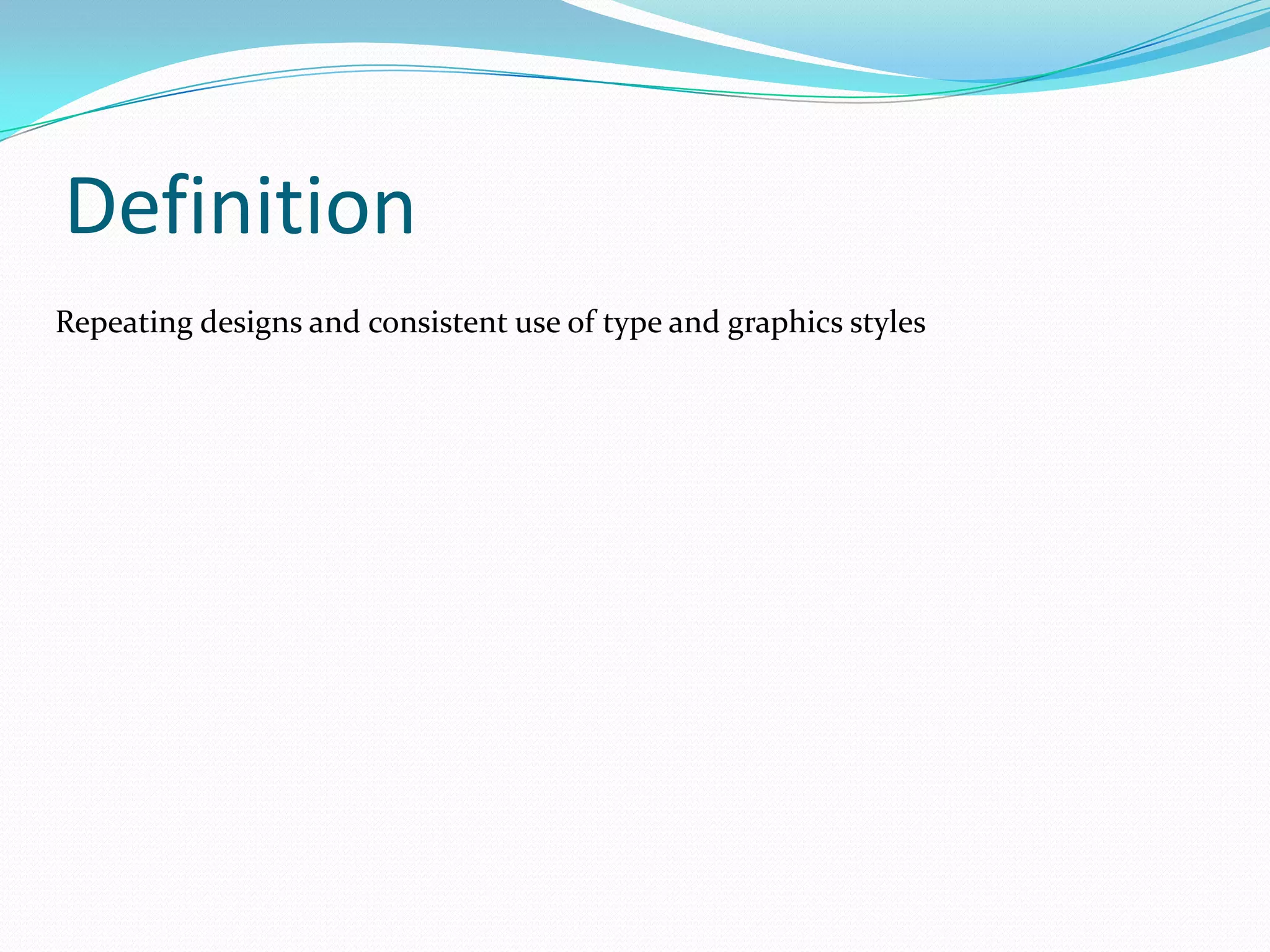 Repetition and consistency | PPT