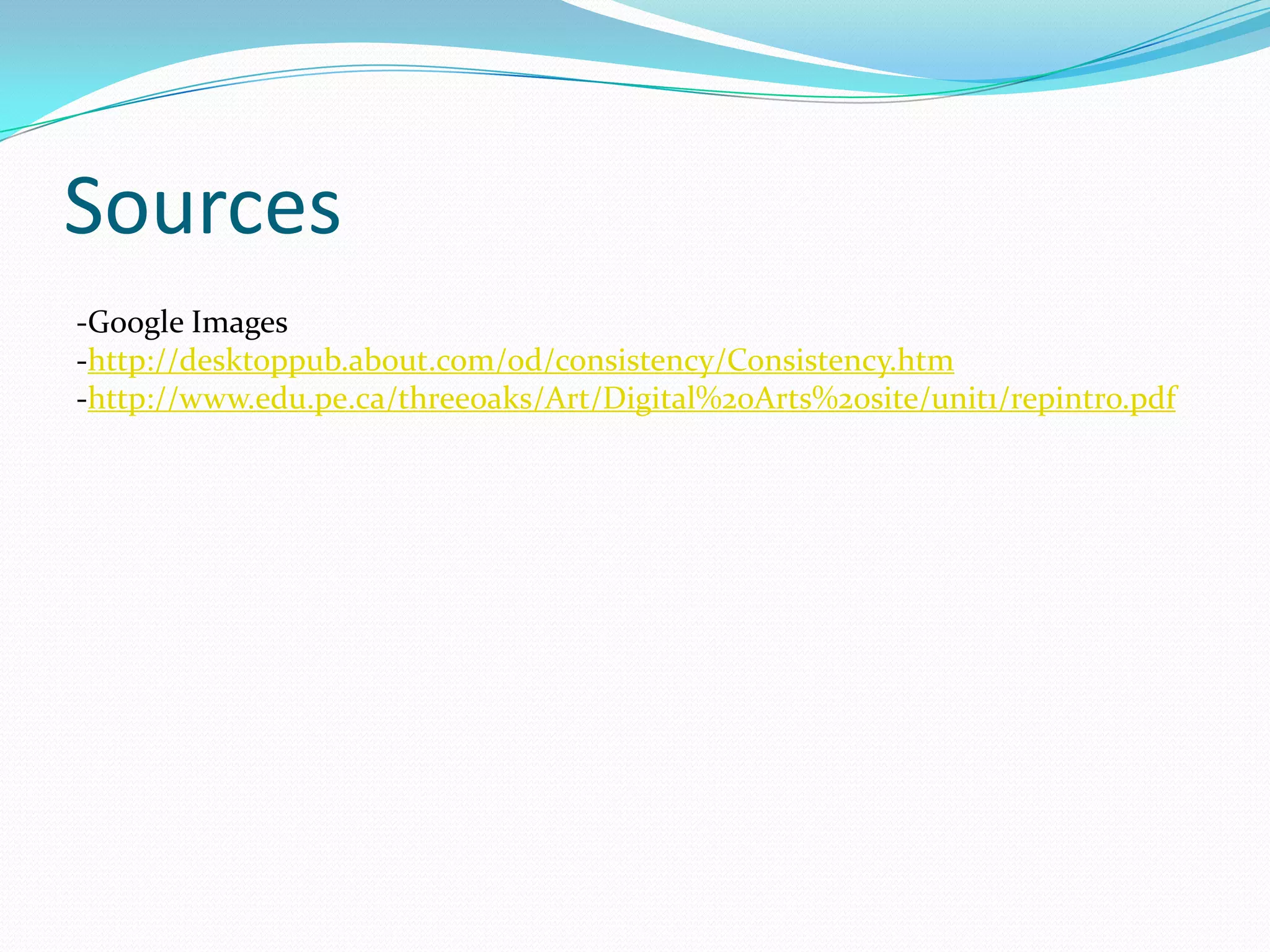 Repetition and consistency | PPT