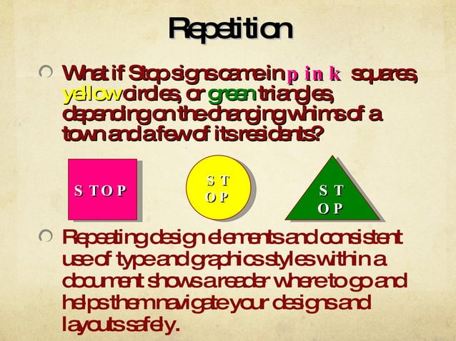 Repetition And Contrast | PPT