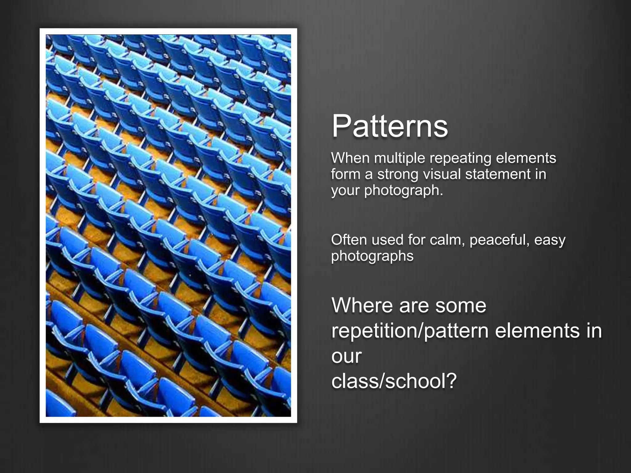 Repetition and texture | PPTX