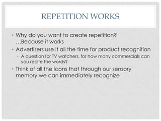 Repetition and Unity | PPTX