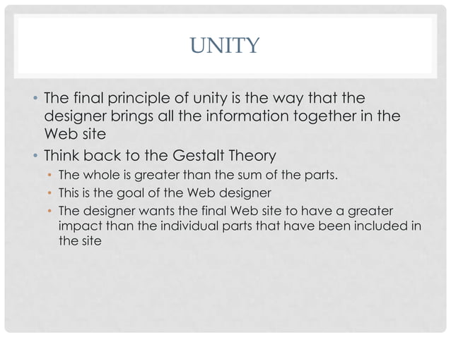 Repetition and Unity | PPTX