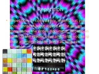 Repetition & Consistency | PPTX