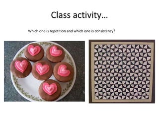 Repetition & Consistency | PPTX