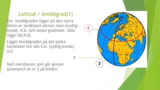 Repetition geografi åk 9 | PPTX