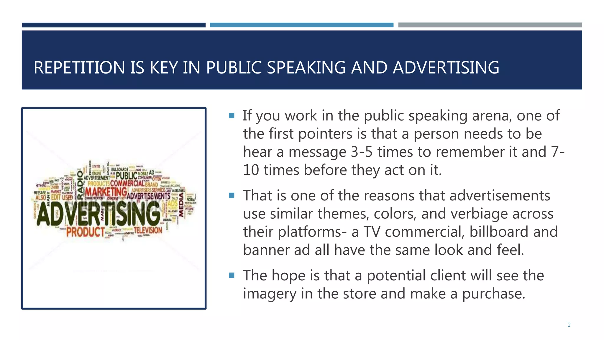 Repetition is Key to Remembering Patient Education Content | PPTX