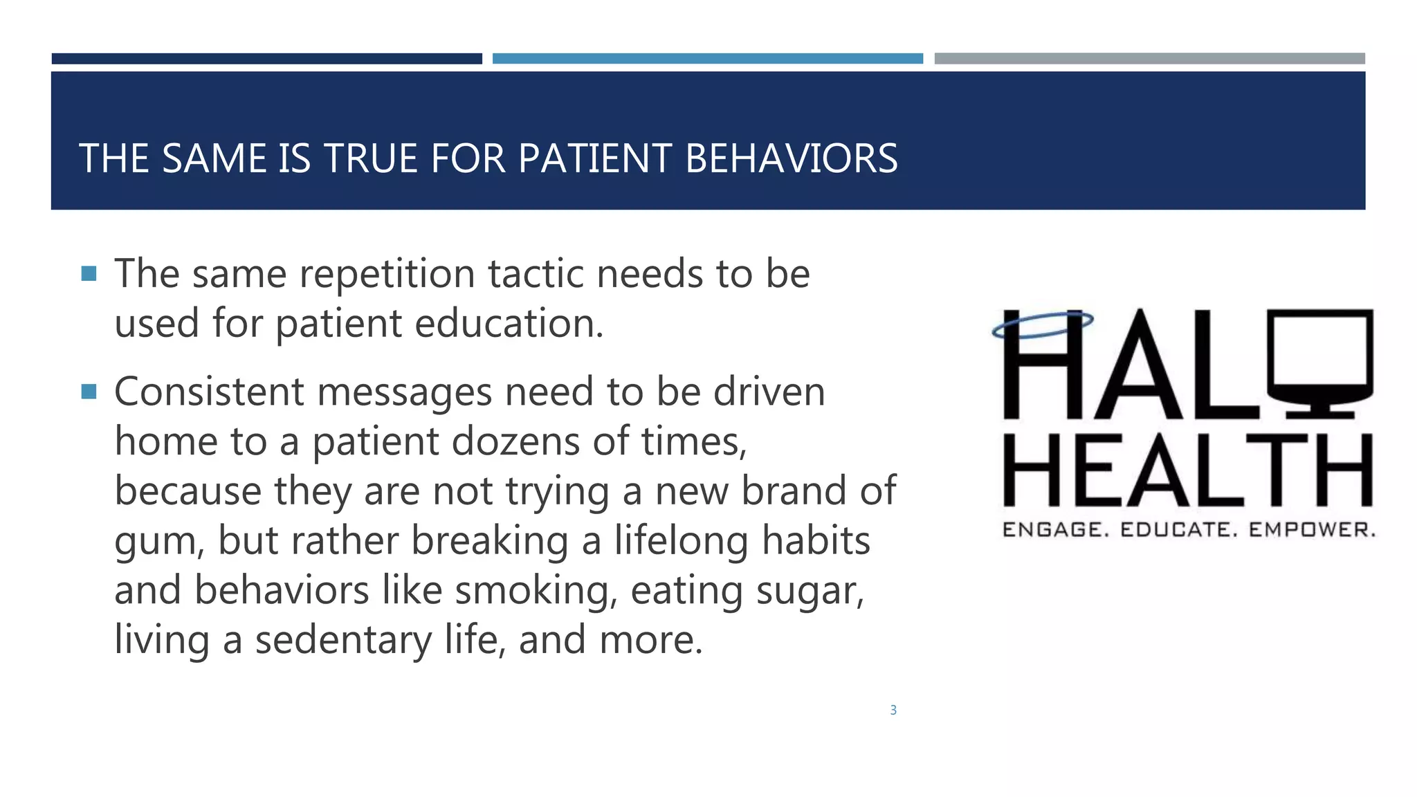 Repetition is Key to Remembering Patient Education Content | PPTX