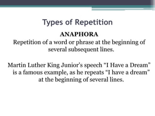 Repetition Definition
