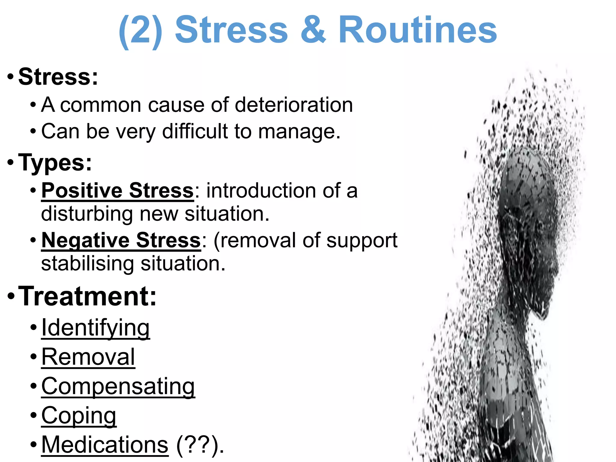 Repetitive behaviour in autism: a neurobehavioural approach | PPTX