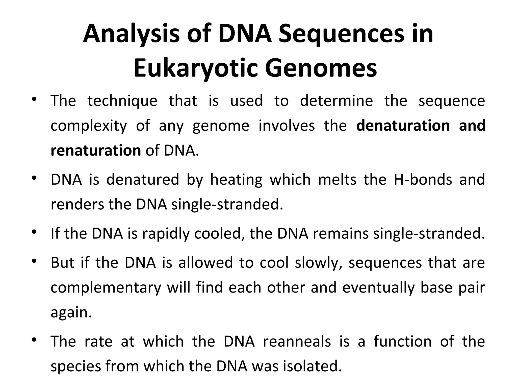 Repetitive sequences in the eukaryotic genome | PPT