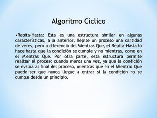 Algoritmo Repetitivo | PPT
