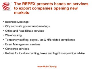REPEX presents hands on services to export companies opening new ...