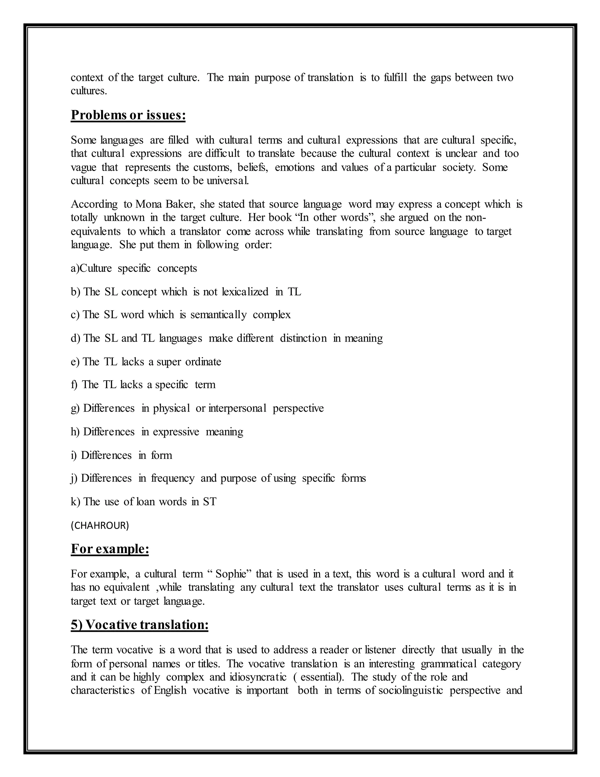 Forms of translation | PDF